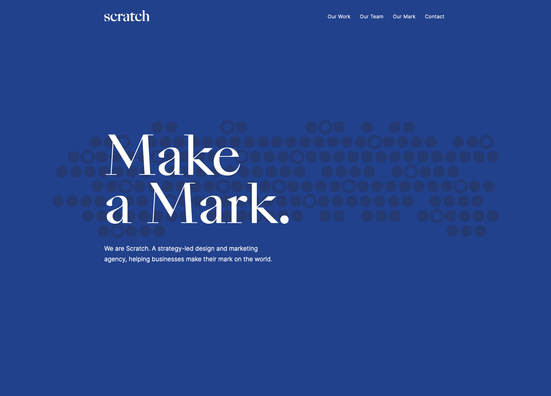 Scratch Design. Make a Mark.
