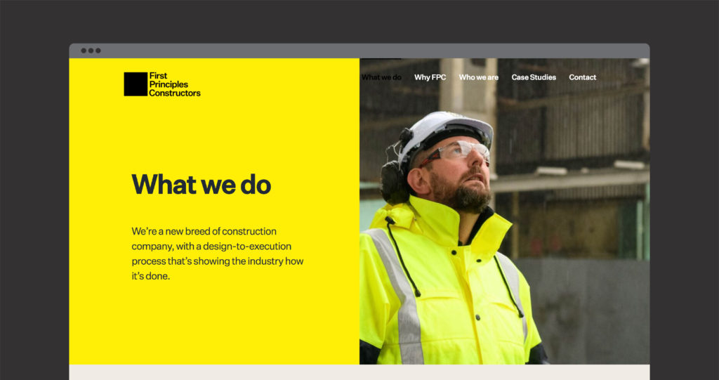 First Principles Constructors – Making Complex Simple